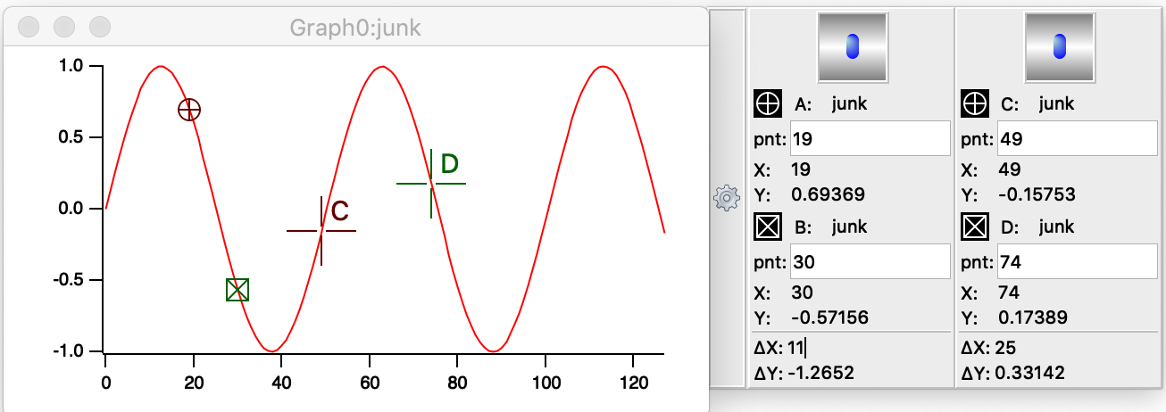 Different locations for cursor info bar | Igor Pro by WaveMetrics
