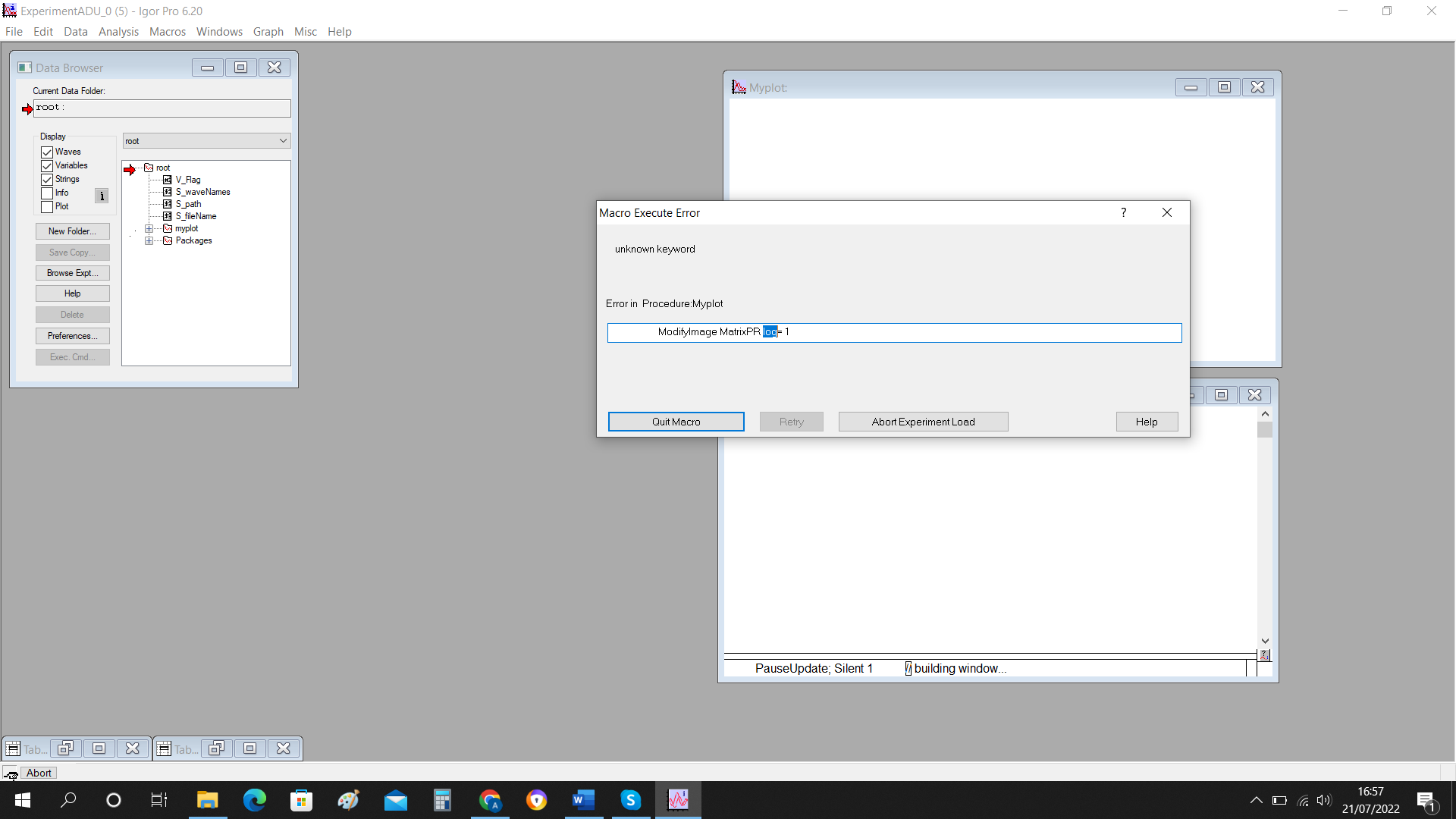 need help color scale | Igor Pro by WaveMetrics