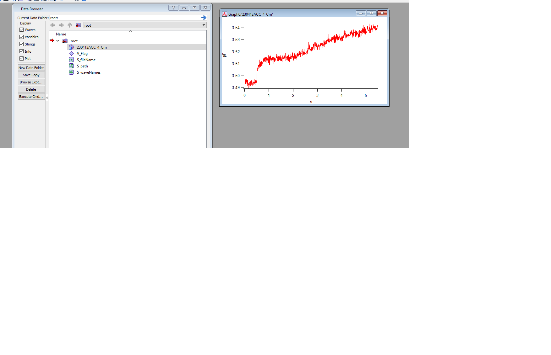 Wavepro igor pro wavemetrics igor pro - statmr