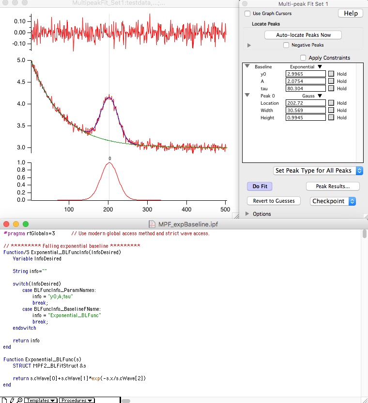 Edit IPF files to add baseline functions into multi peak package ...