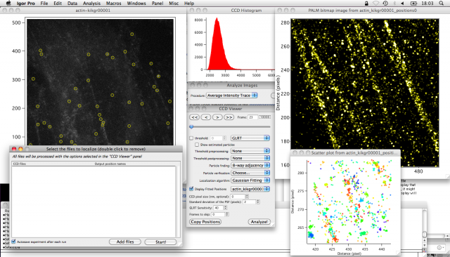 Localizer - localization microscopy toolkit