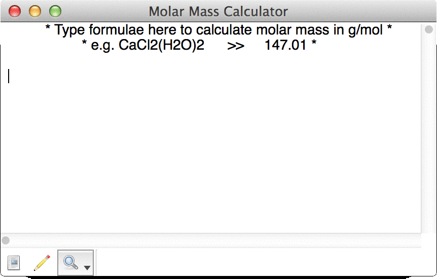 Molar Mass Calculator
