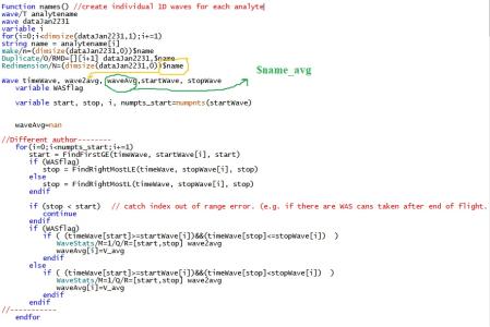 Wave reference confusion in code | Igor Pro by WaveMetrics
